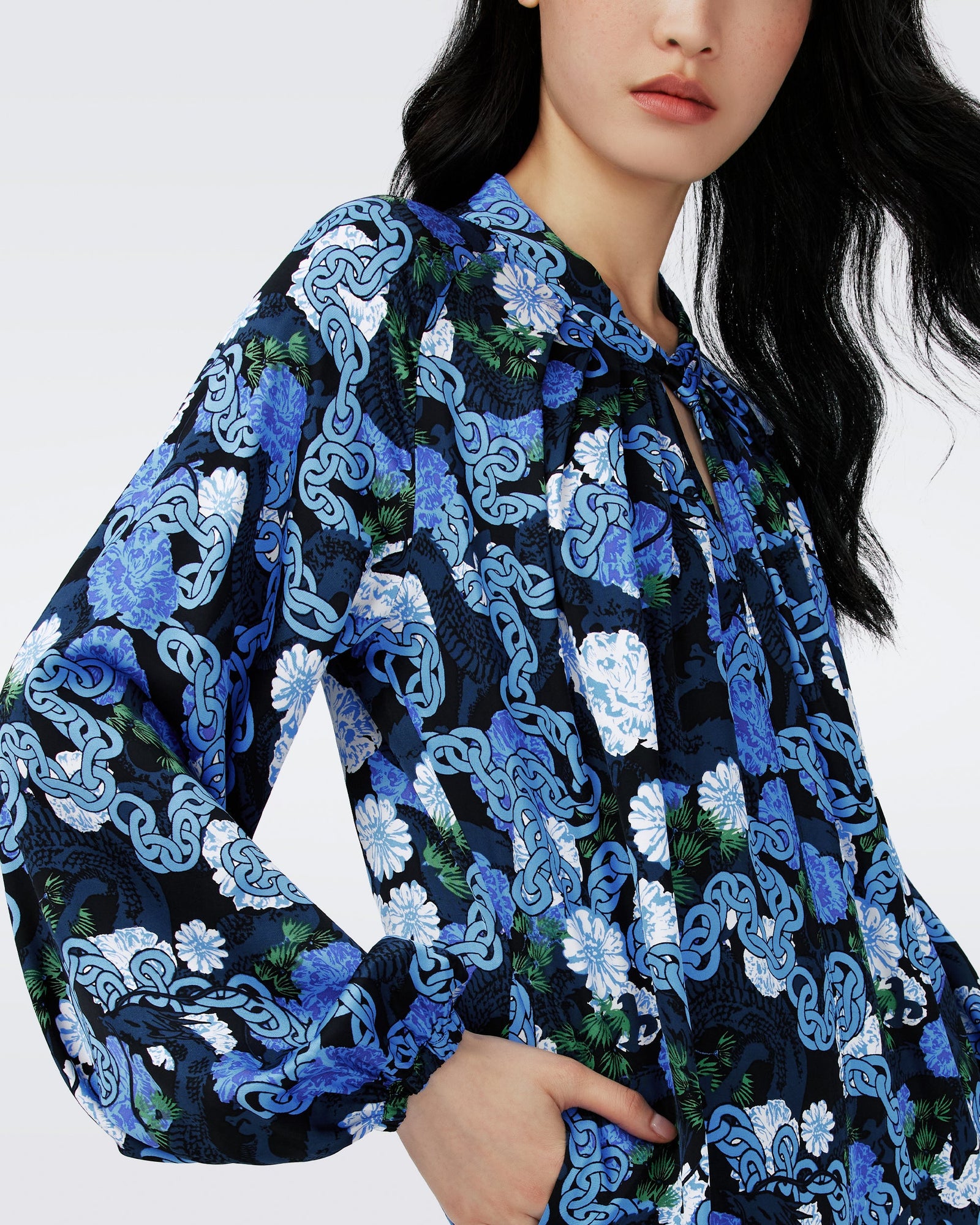 Silka Dress in dragon dance – Diane von Furstenberg HongKong