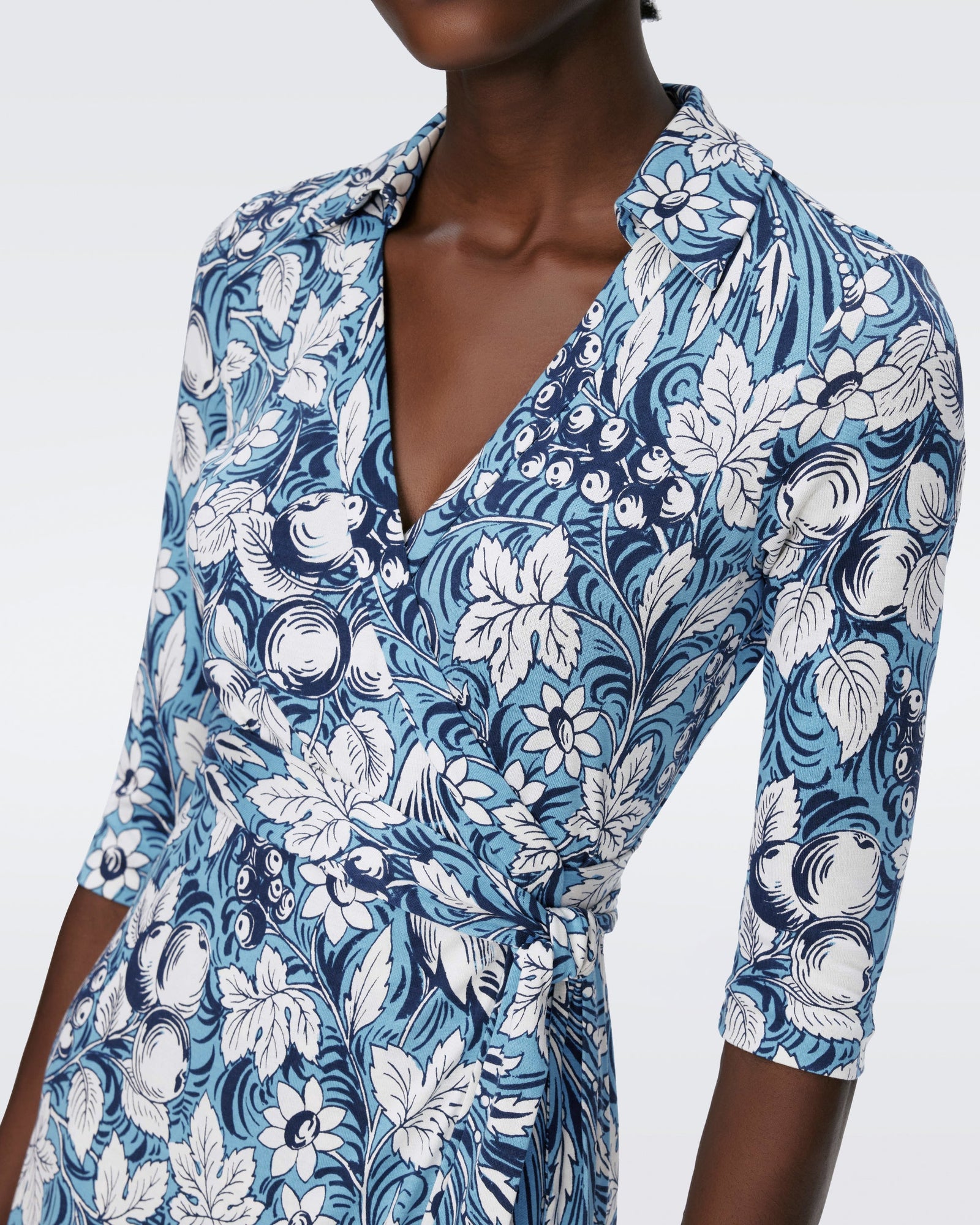 Abigail Silk Jersey Midi Wrap Dress – Diane von Furstenberg HongKong