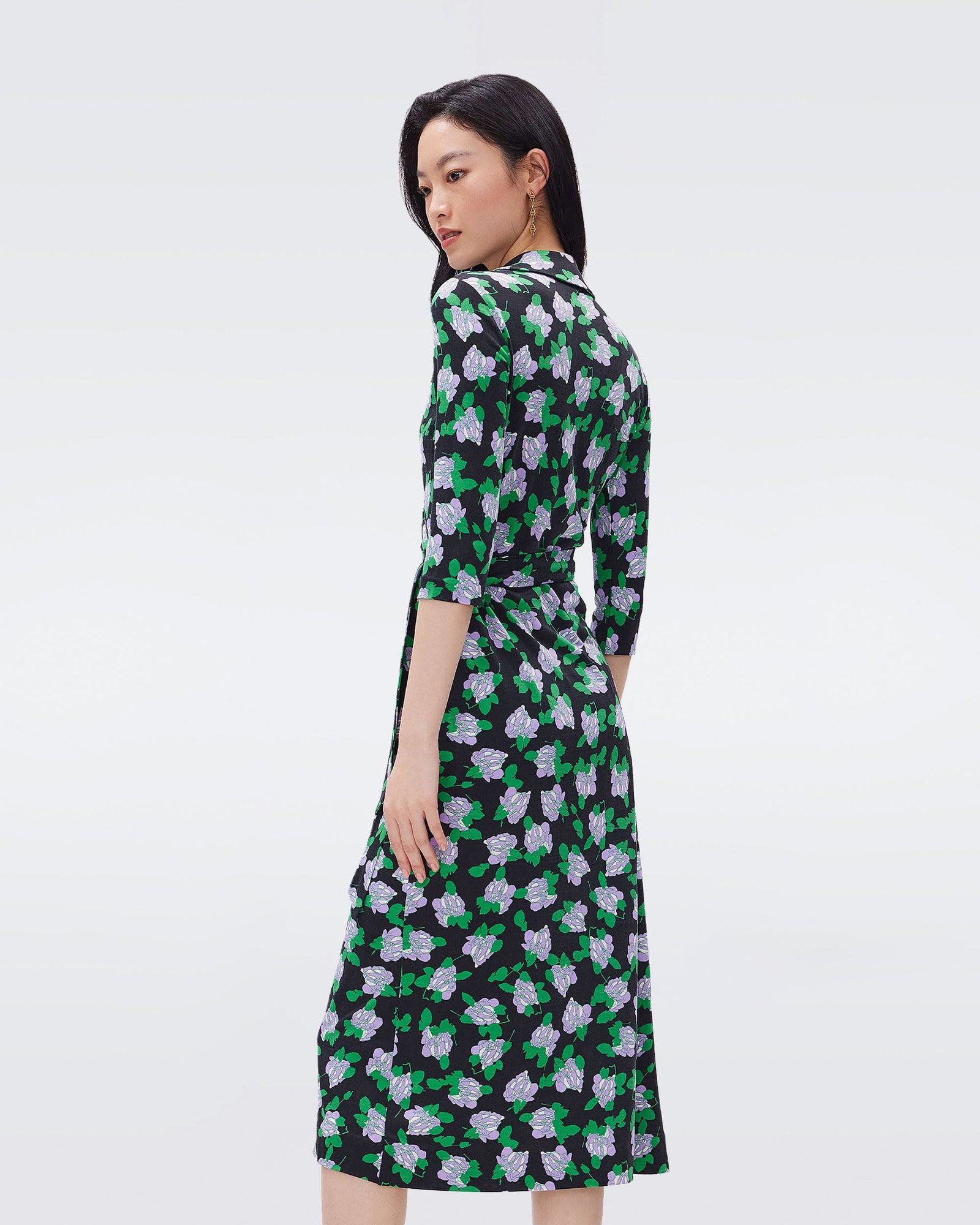 Abigail Silk Jersey Wrap Dress – Diane von Furstenberg HongKong